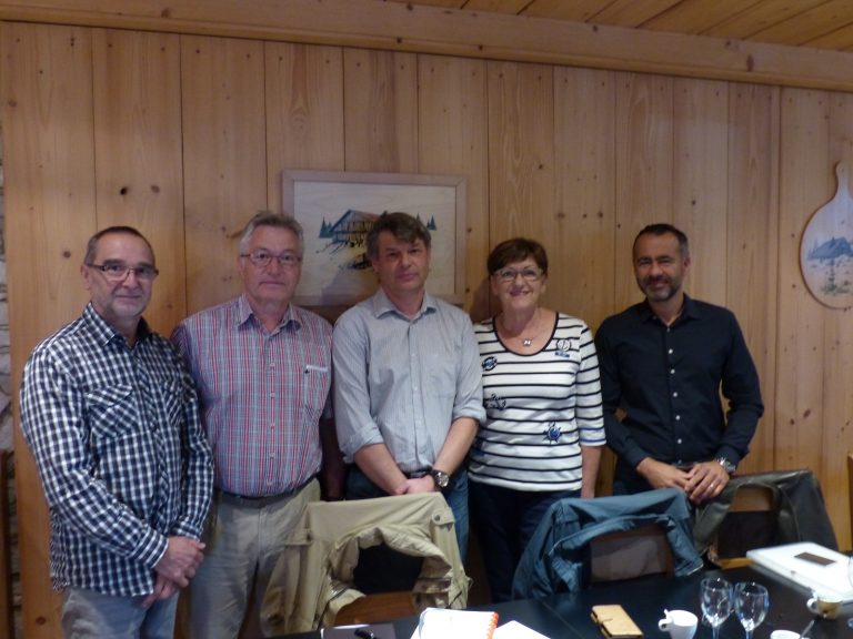 Les nouveaux membres du bureau du GE-EST | GE-EST